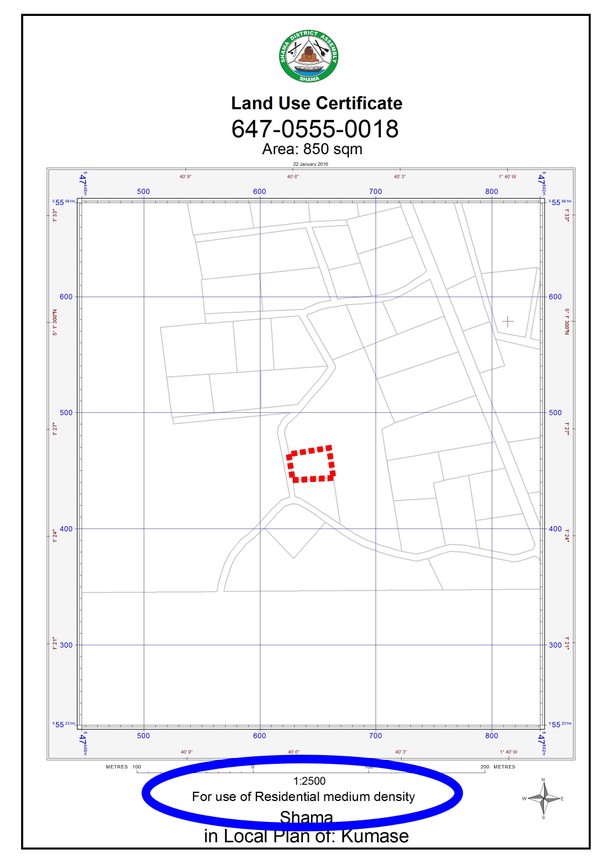 8.5.4.3 Land Use Certificate - LUPMISManual